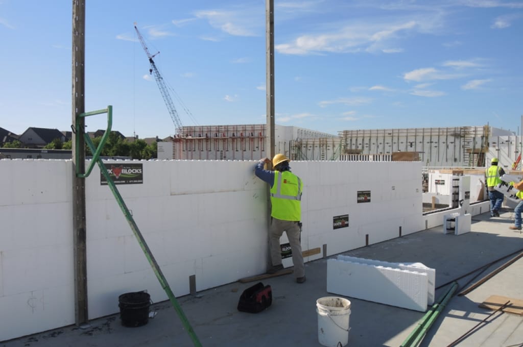ICF (insulated concrete forms) – J&E Companies